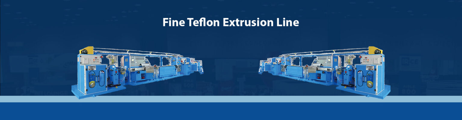 Fine Teflon Extrusion Line – Conin Machines