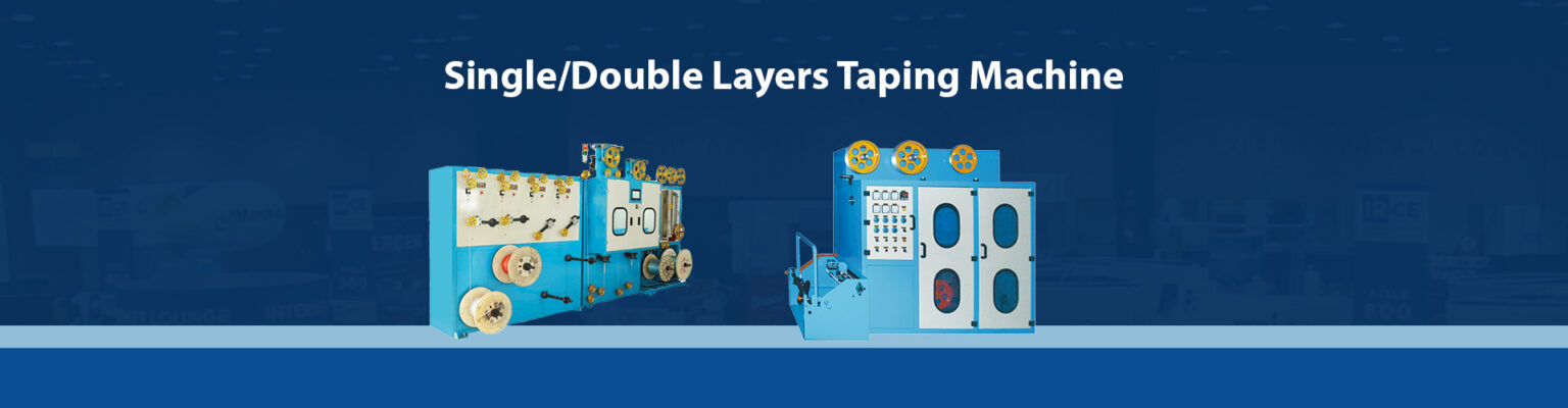 Single/Double Layers Taping Machine - Conin Machines