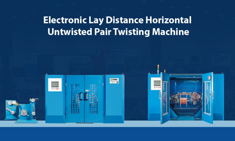Electronic Lay Distance Horizontal Untwisted Pair Twisting Machine ...