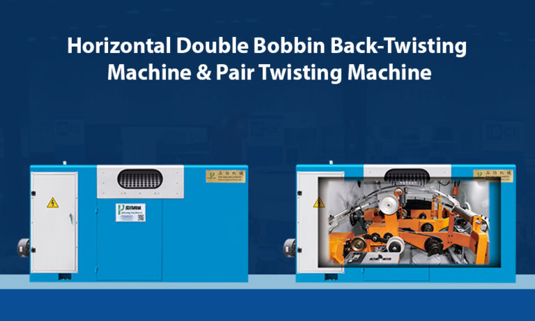 Horizontal Double Bobbin Back-Twisting Machine + Pair Twisting Machine ...