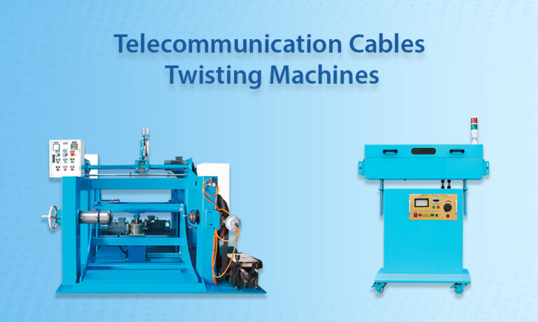 Telecommunication Cable Twisting Machines | Conin Machines