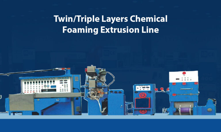 Twin/Triple Layers Chemical Foaming Extrusion Line - Conin Machines